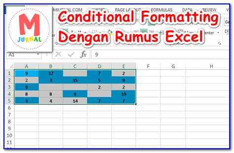 Conditional Formatting Excel Pemula Bisa Mahir M Jurnal
