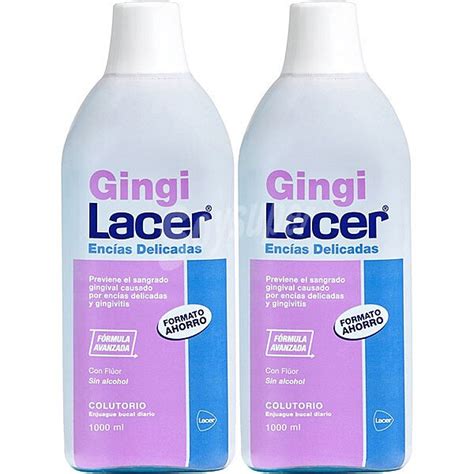 Lacer Gingilacer Enjuague Bucal Diario Previene El Sangrado Causado Por