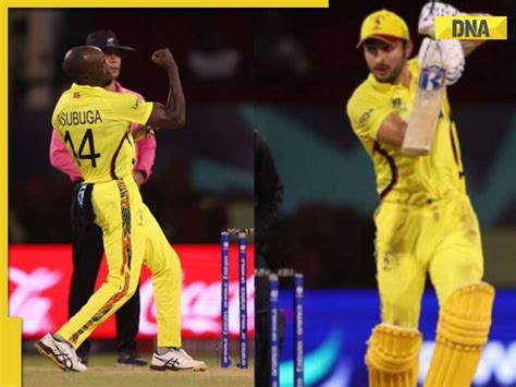Uganda Register First Ever T20 World Cup Win Nsubuga And Shah Shine
