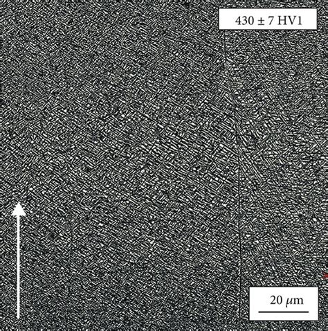 Microstructure Of The Specimens Fabricated With Different Energy Inputs