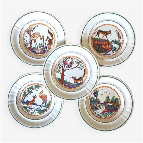 Assiettes Anciennes Longwy Selency