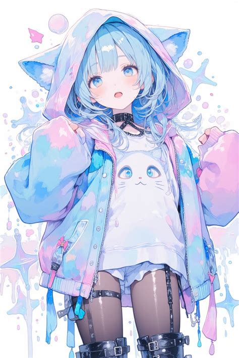 Vtuber1girl Cute Anime Chara Image Created By Maehara Tensorart