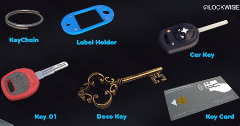 Keys Mini Pack 3d Props Unity Asset Store