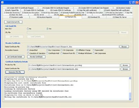 Creating A Certificate Revocation List Download Scientific Diagram
