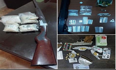 بالصور القبض على 22 مطلوبا ومروجا في مداهمة المدينة نيوز
