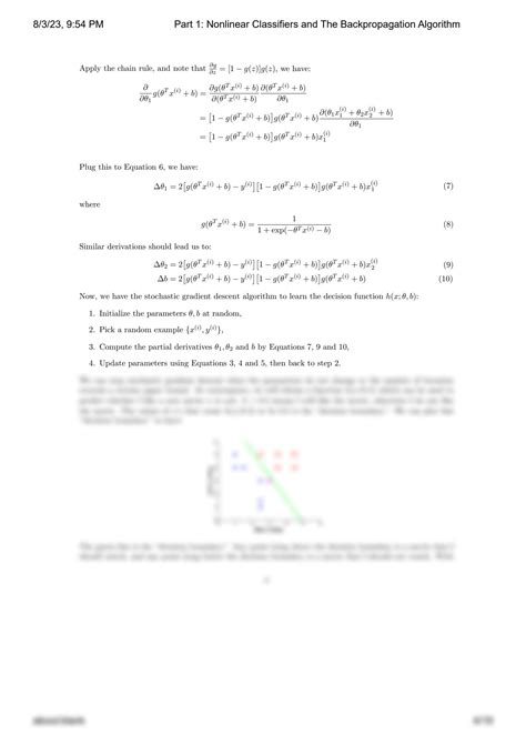 Solution Part 1 Nonlinear Classifiers And The Backpropagation