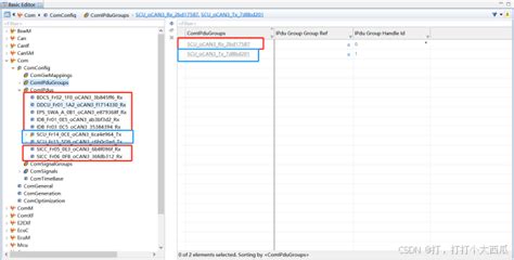 Autosar Can协议栈 应用通讯 Com配置 基于davinci Configurator和tc397硬件平台autosar Signal Notification Csdn博客