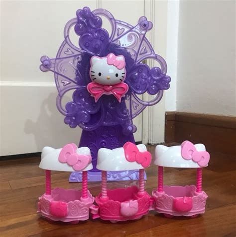 Hello Kitty Ferris Wheel Hobbies And Toys Toys And Games On Carousell