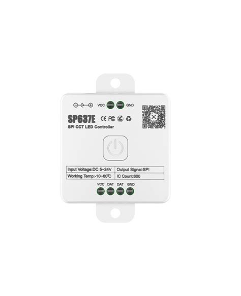 SP637E SPI LED Controller For CCT LED Strips With IC
