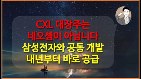 Cxl 대장주는 네오셈이 아니라 이 기업입니다 국책 과제로 선정되어 삼성전자에 납품하는 기업 엑시콘 Youtube