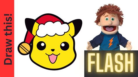 How To Draw Pikachu Flash
