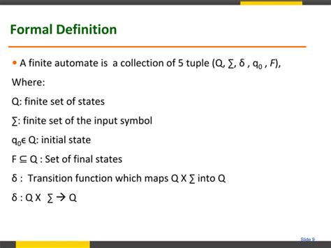 1 Finite Automata New Ppt