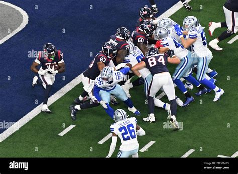 Houston Texans Running Back Dameon Pierce 31 Runs From The End Zone