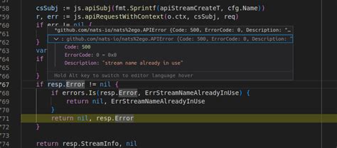 Nats Js Client Returns The Wrong Error Type · Issue 1245 · Nats Io
