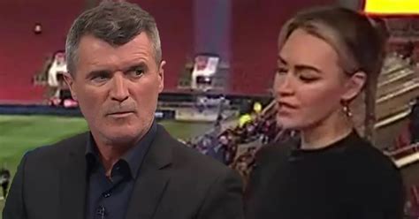 Laura Woods Left Speechless With Roy Keanes Sexy Comment During Itv
