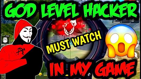 God Level Hacker In My Game 😱 Youtube