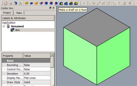 Partdesign Draft Freecad Documentation