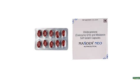 Buy Maxoza Neo 10 Capsules Online At Best Prices Wellness Forever