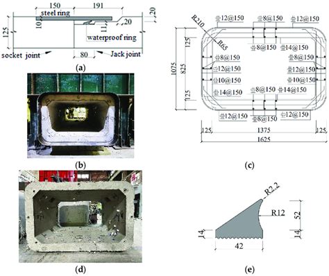 Joint Construction A Detailed Dimensions B Joint Socket Segment