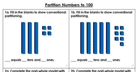 00 2 partition numbers to 100 classroom secrets