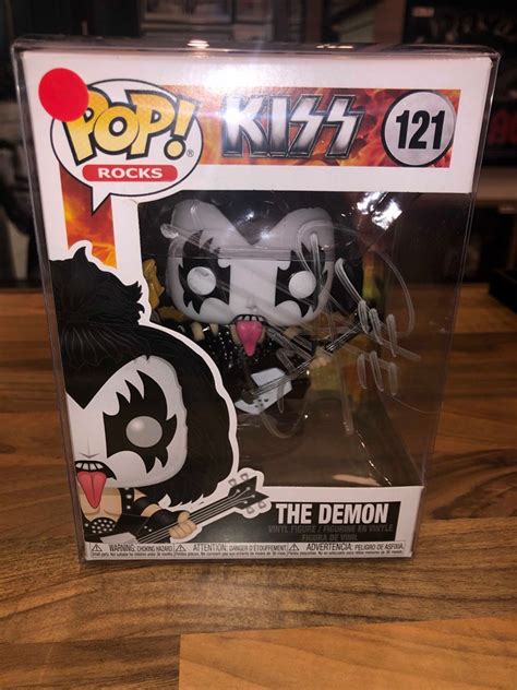 The Demon KISS Autographed Funko POP Vinyl Figure Taylormade Memorabilia Sports