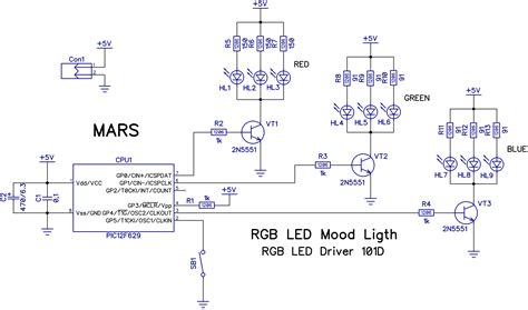 RGB шар на Pic12F629 PIC Форум по радиоэлектронике