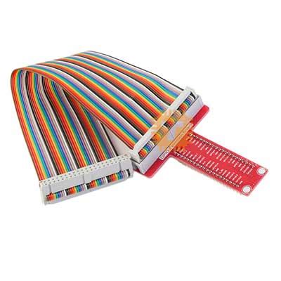 MD T Shaped Breakout Expansion Board With Pin GPIO Cable Raspberry Pi