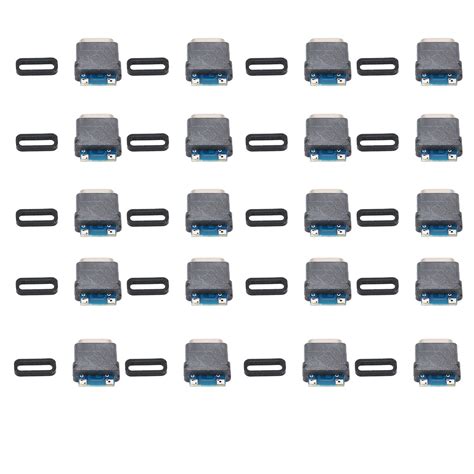 Conector De Enchufe Usb 20 Piezas Pines De Enchufe Tipo C Conector