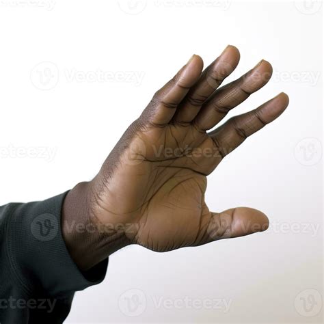 Inviting Gesture A Hand Demonstrating The Come Here Motion On White
