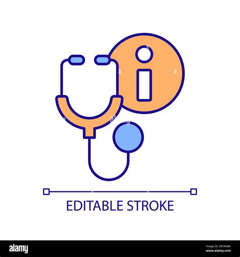2d Thin Linear Colorful Evaluate And Iterate Icon Stock Vector Image