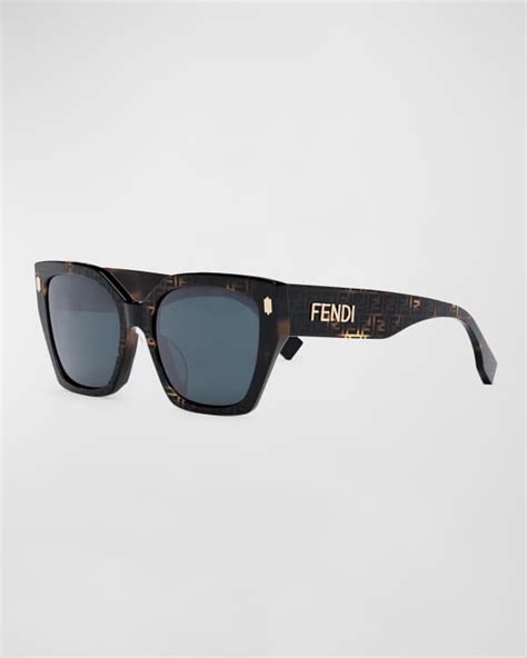 Fendi Fendi Roma Square Acetate Sunglasses Neiman Marcus