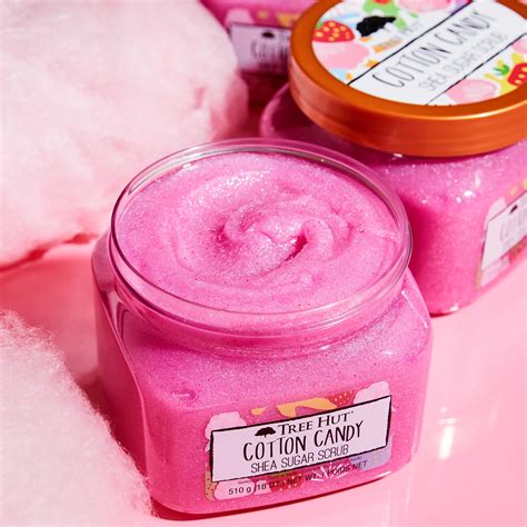 Tree Hut Cotton Candy Shea Sugar Exfoliating And Hydrating