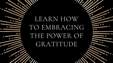 Cultivating Gratitude