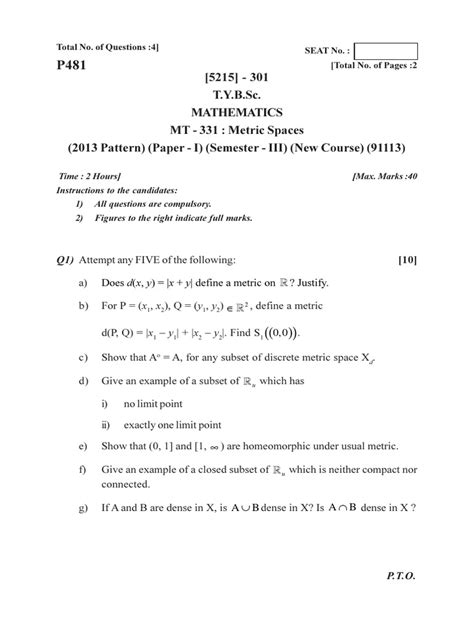 t y b sc sem iii 2013 pattern pdf group mathematics