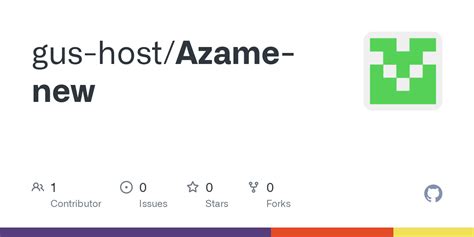 Github Gus Host Azame New