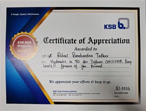 Rohini Jadhav On Linkedin Reward Ksbtech