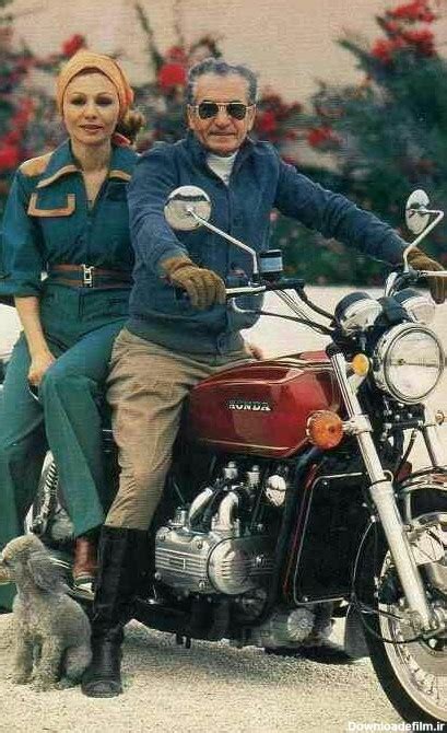 عکسهای عاشقانه شاه و فرح