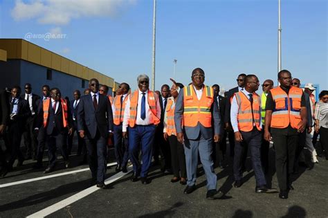 Infrastructures Visite Du Premier Ministre Sur Le Chantier Du 4e Pont