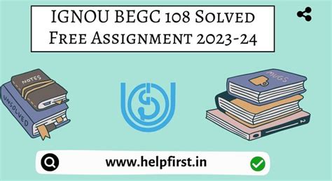 download ignou begc 108 solved free assignment 2023 24