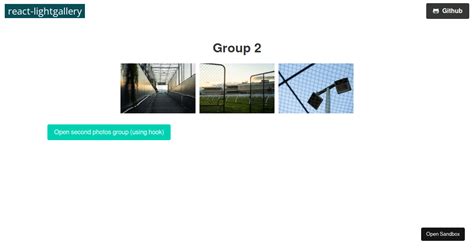 React Lightgallery Examples Codesandbox