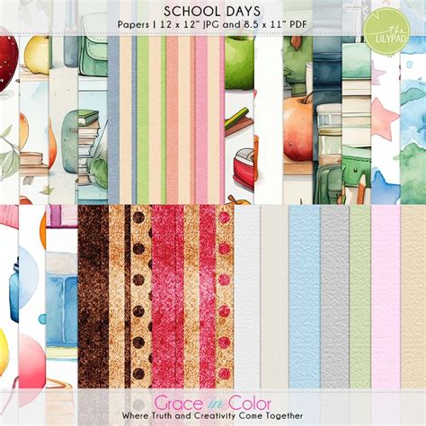 School Days Papers The Lilypad