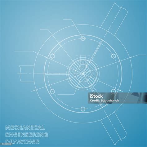 工程背景機械工程圖紙向量圖形及更多computer Aided Design圖片 Computer Aided Design 人工造的