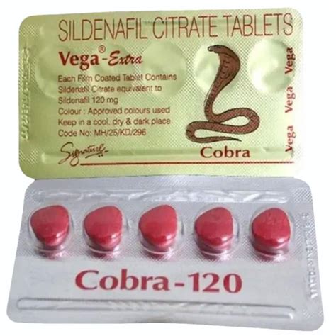 Discover The Benefits Of Cobra 120mg A Powerful Solution For Mens