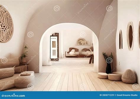 The Modern Interior Design With A Staircase In Villa The Classic Villa