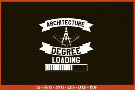 Architecture Degree Loading Graduation Graphic By Svgprintfile · Creative Fabrica