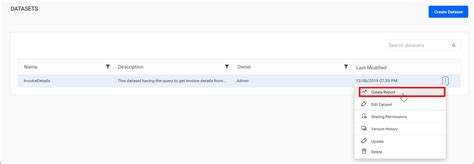 Explains About Dataset Management Bold Reports Cloud