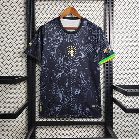 Brazil 2024 Black Special Edition Football Jersey