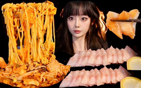 【小羊ura】臭臭辣辣还挂汁的螺蛳粉｜一大口油脂香的生鱼刺身｜印度尼西亚的梦幻鱼刺身｜岛鲹 小羊ura 小羊ura 哔哩哔哩视频