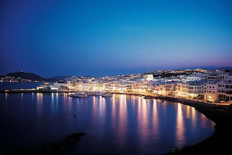 미코노스 항구 그리스 미코노스 바다 배경 일러스트 및 사진 무료 다운로드 Pngtree