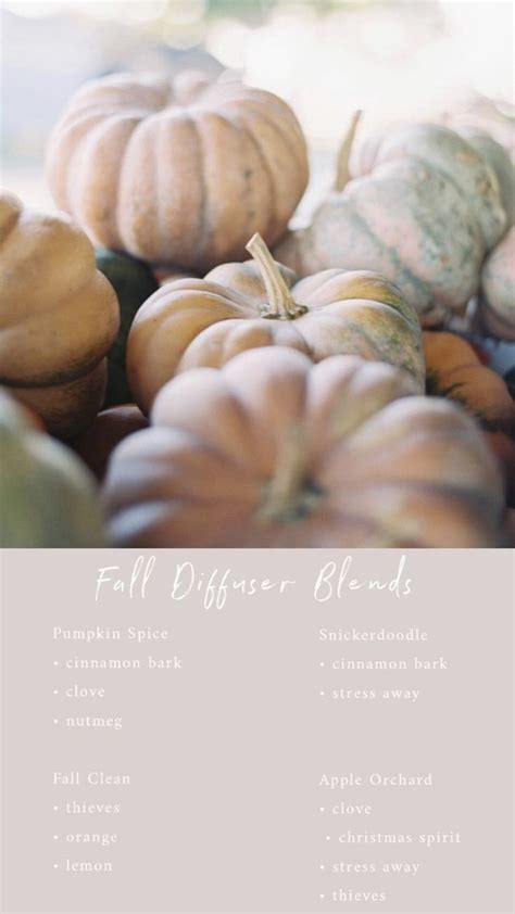 Michelle S Fall Diffuser Recipes Diffuser Recipes Essential Oil